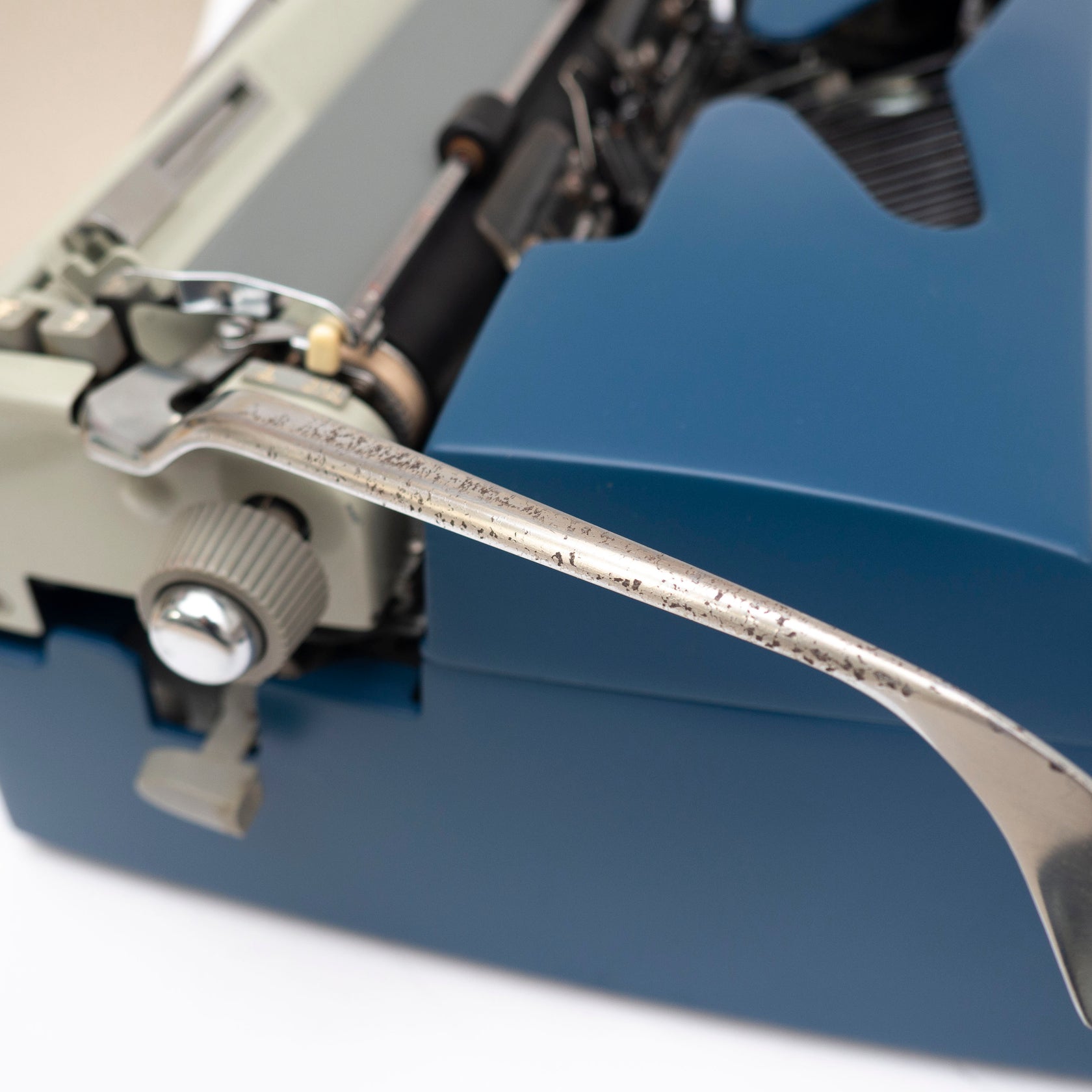 Dark Blue Typewriter Consul - Blackbird Typewriters