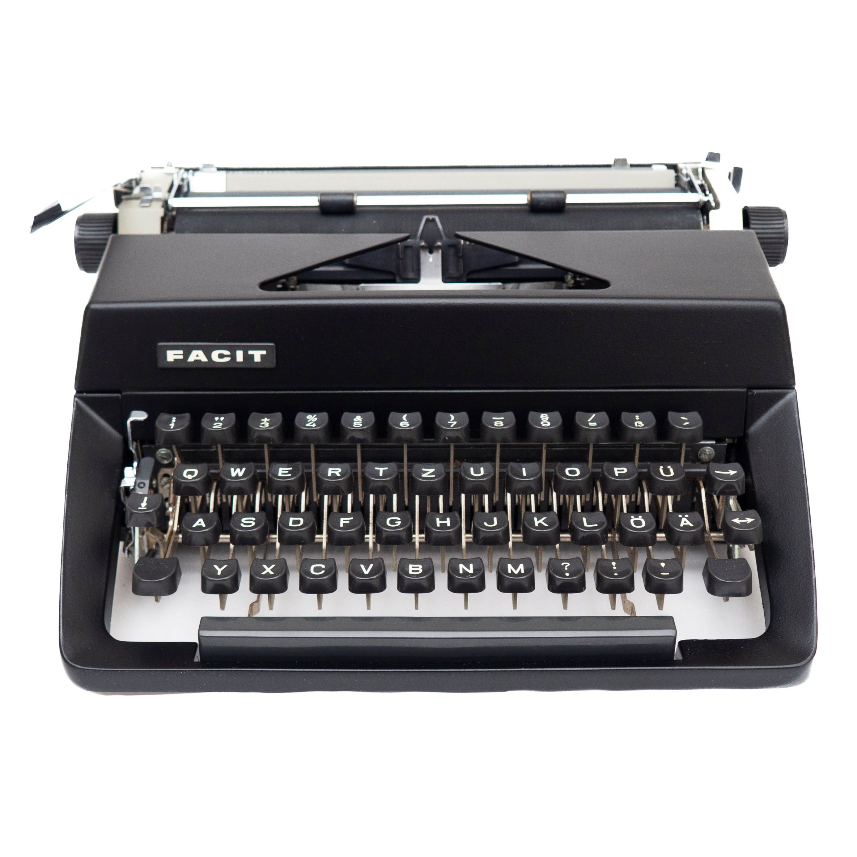 Black Typewriter Facit - BLACKBIRD TYPEWRITERS – Blackbird Typewriters